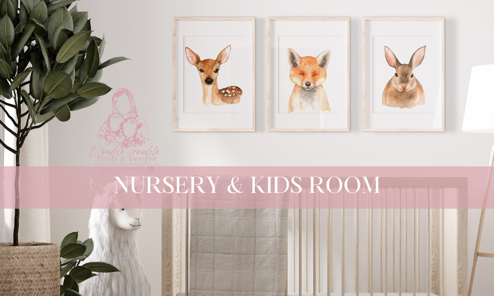 Nursery, Kids & Play Room – Double Trouble Prints & Designs